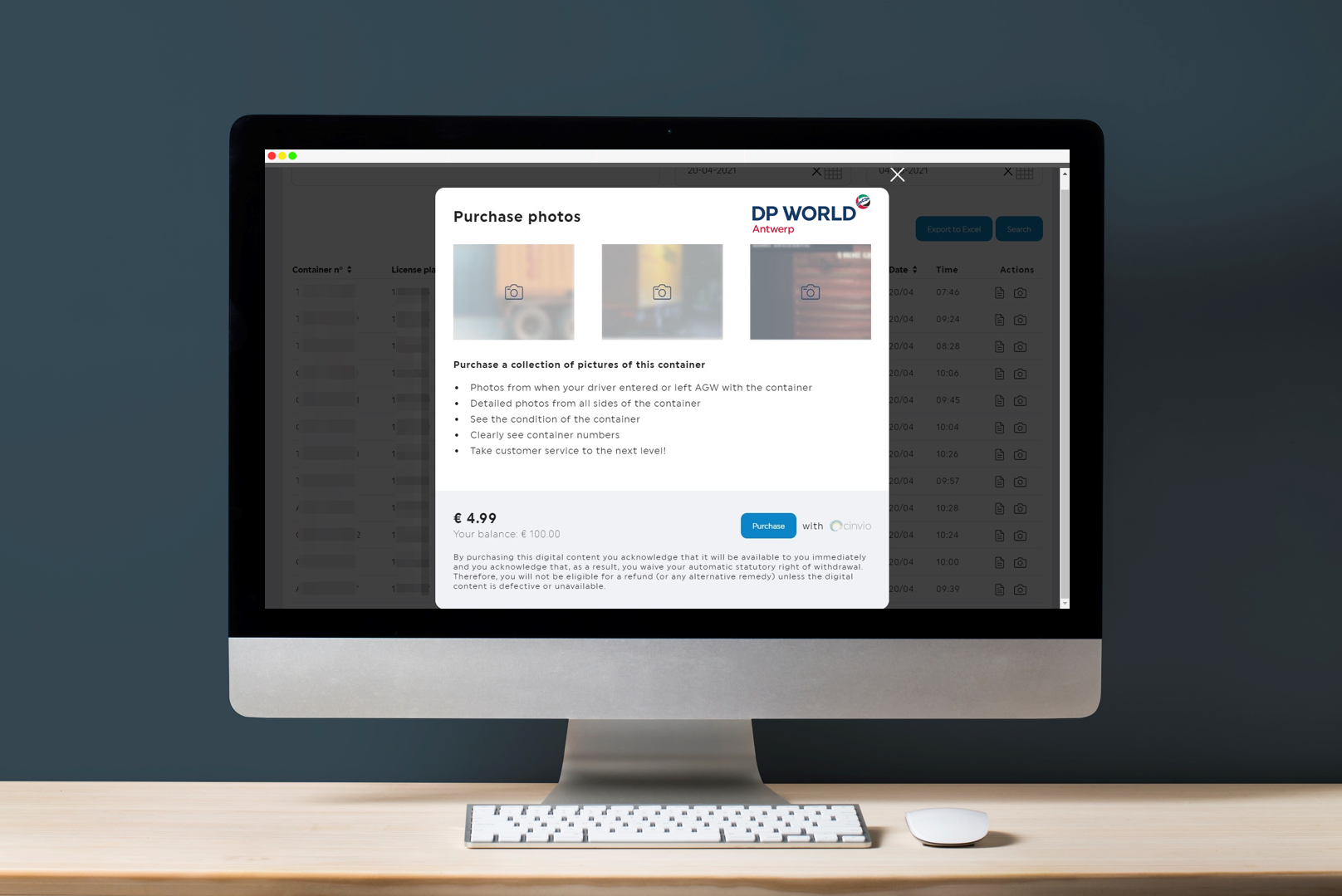 DP World Antwerp en cinvio bundelen hun krachten