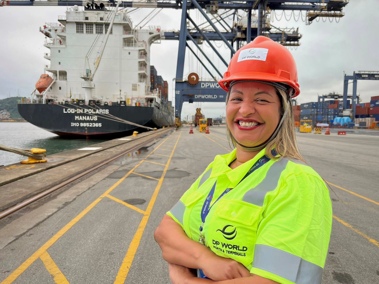 DP World has the first woman to act as Wharf Operator at the Port of ...