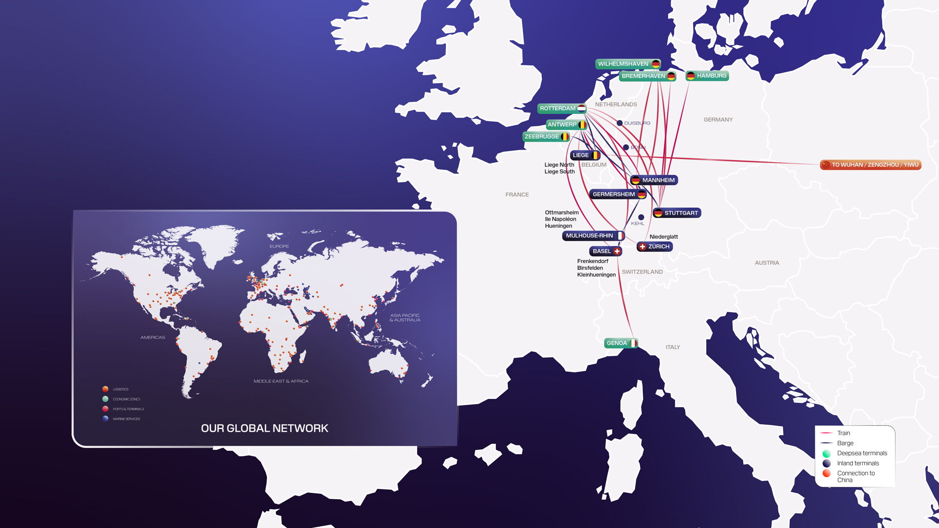 Zuhause | DP World Logistics | Europa