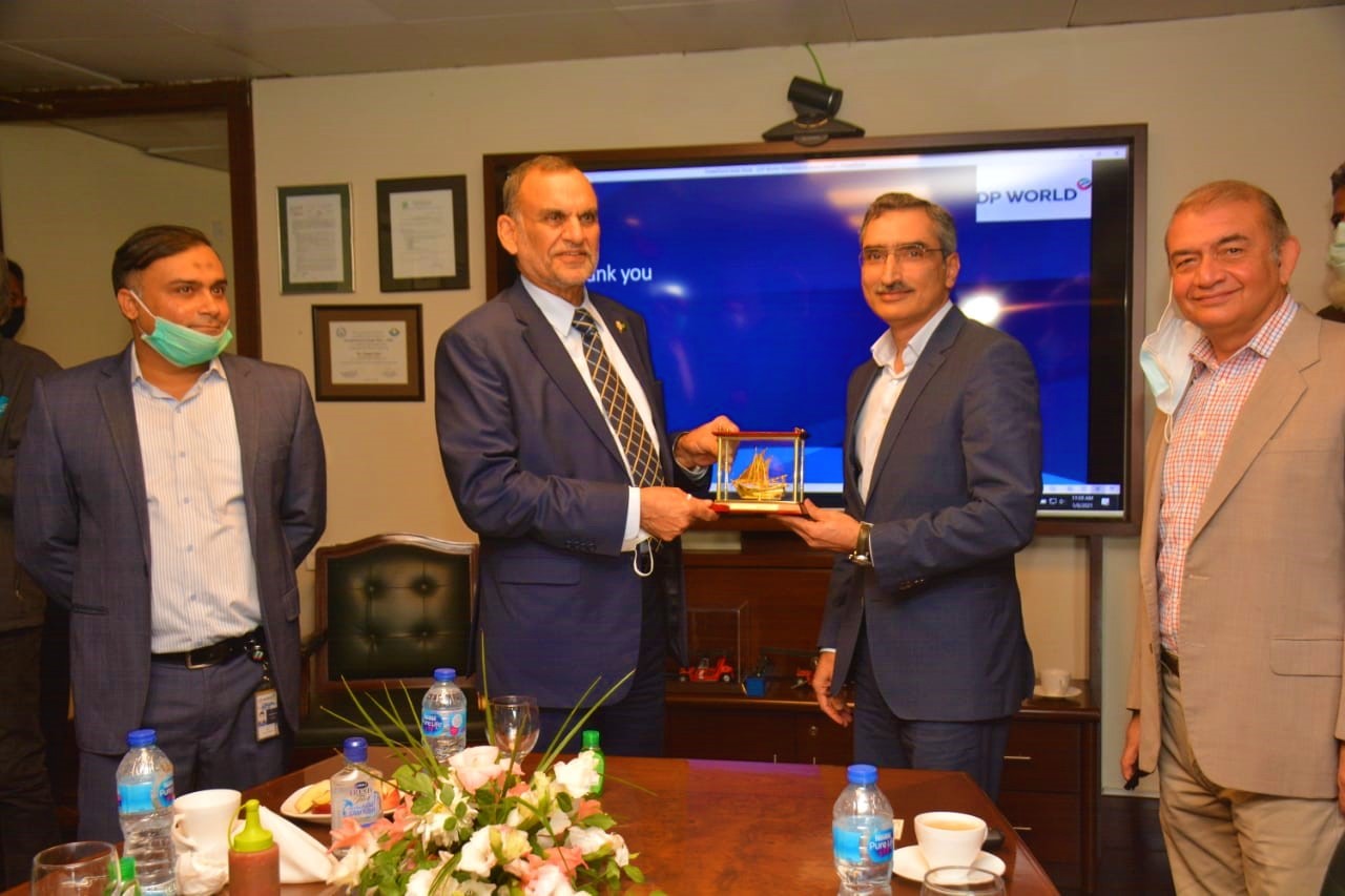 QICT Receives Railways Minister | DP World Karachi